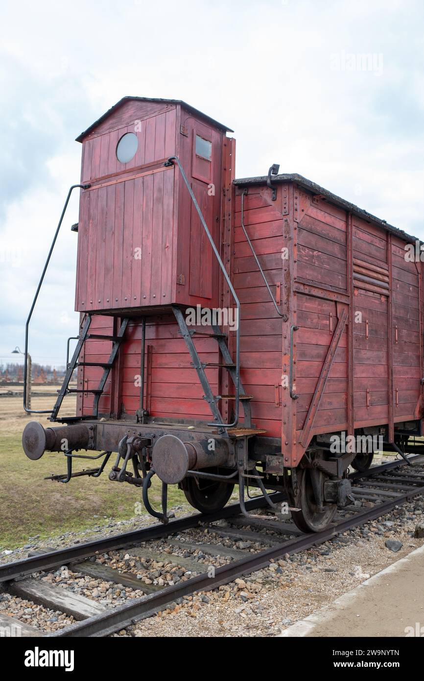 Carriages which carried Jews to their death and incarceration at ...