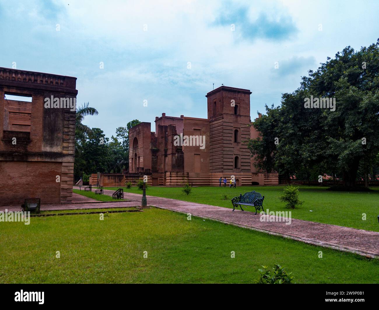 Dilkusha Kothi, remains of an eighteenth-century house built in the ...