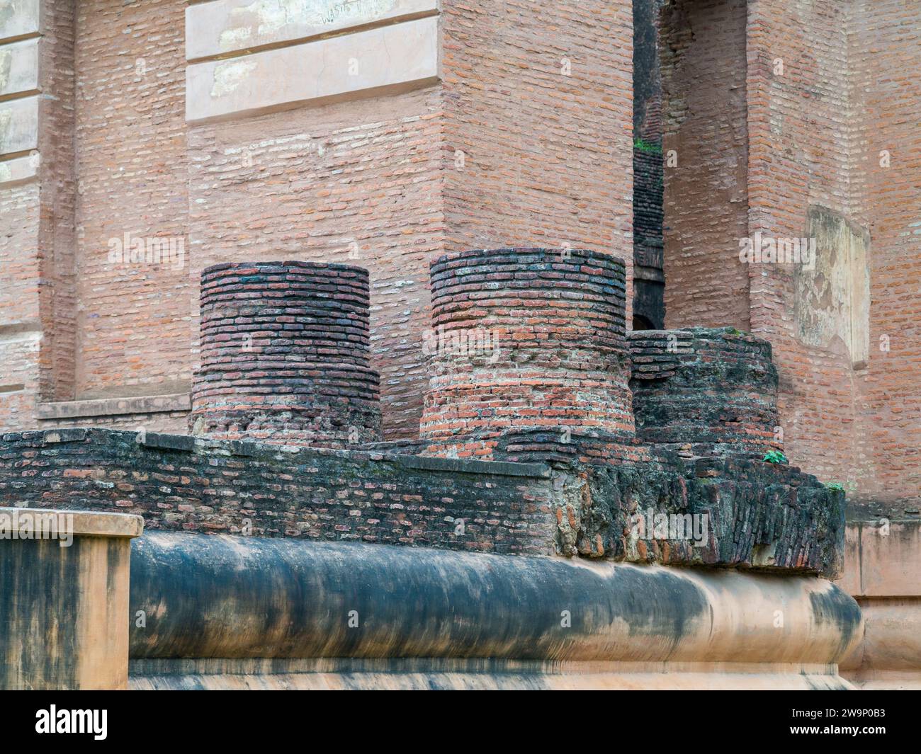 Dilkusha Kothi, remains of an eighteenth-century house built in the ...