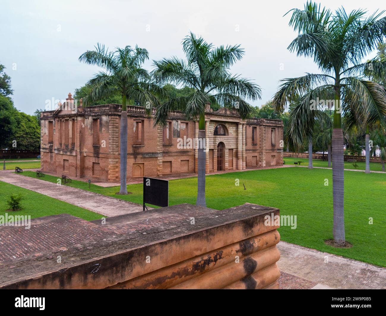 Dilkusha Kothi, remains of an eighteenth-century house built in the ...