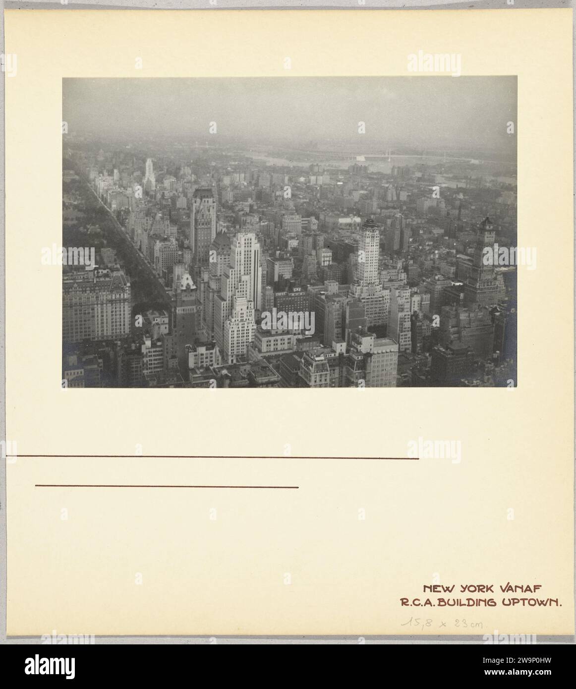 New York seen from the R.C.A. Building (Imposing), part of the ...