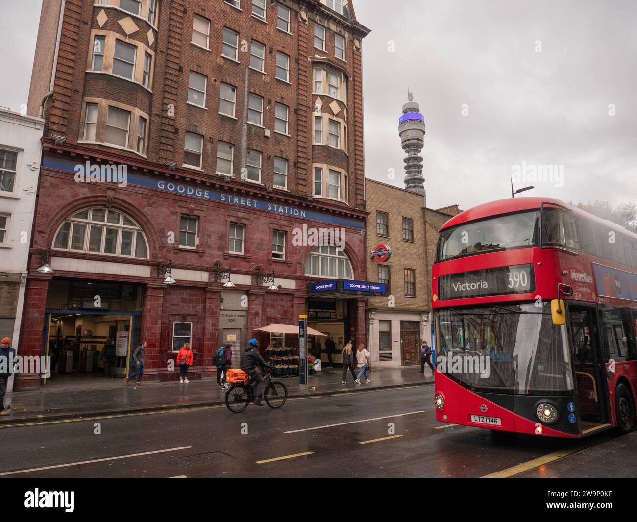 Goodge Street London Underground station on the Northern Line ...