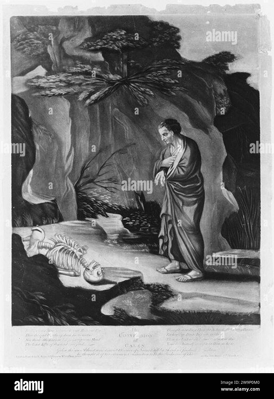 The Conversion of Galen 1944 by Robert Sayer Stock Photo - Alamy