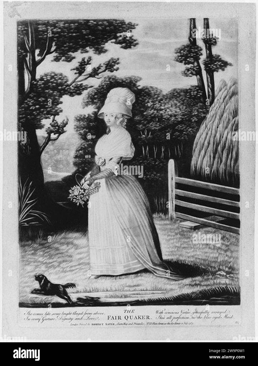 The Fair Quaker 1963 by Robert Sayer Stock Photo - Alamy