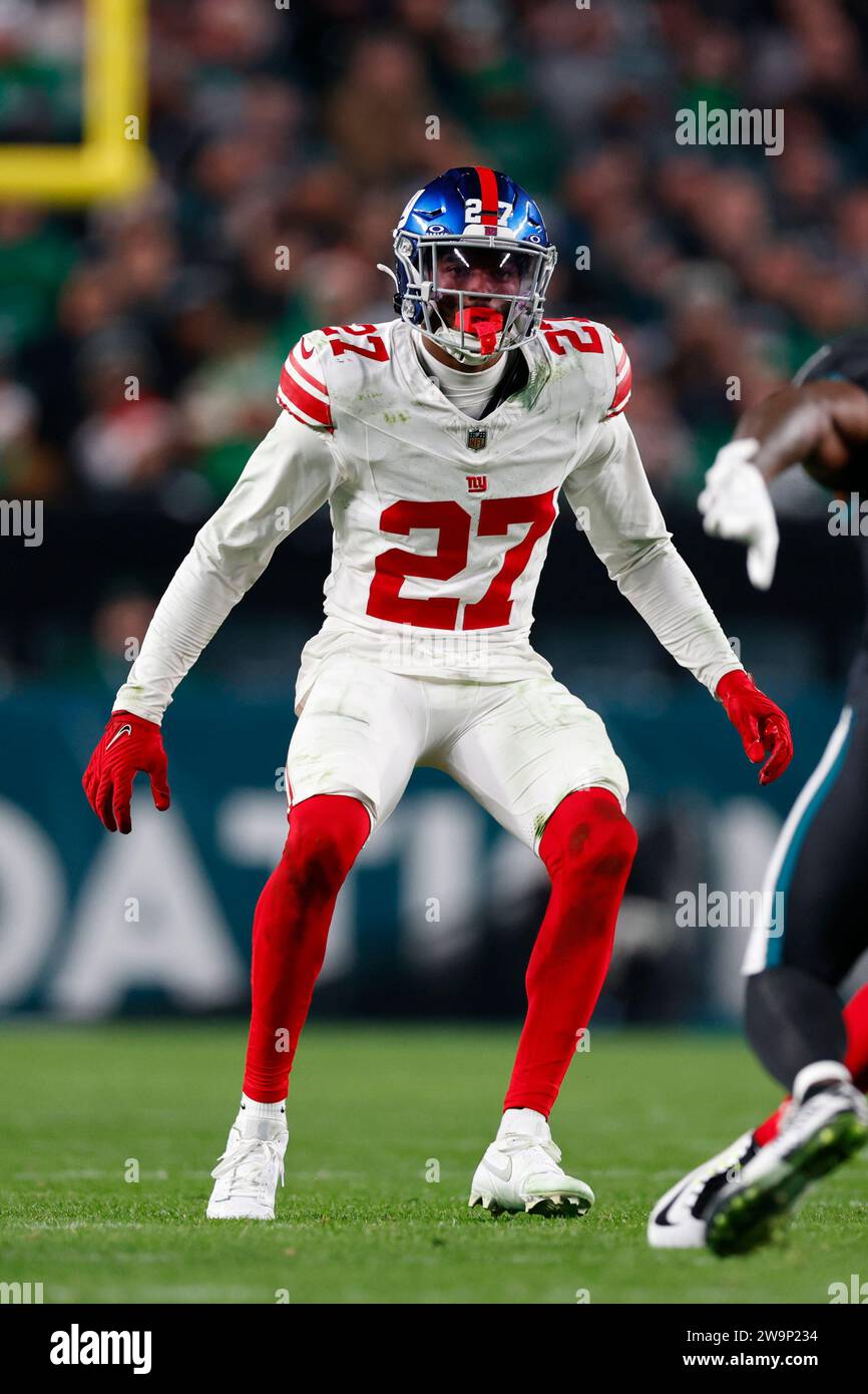 New York Giants safety Jason Pinnock (27) in action against the ...