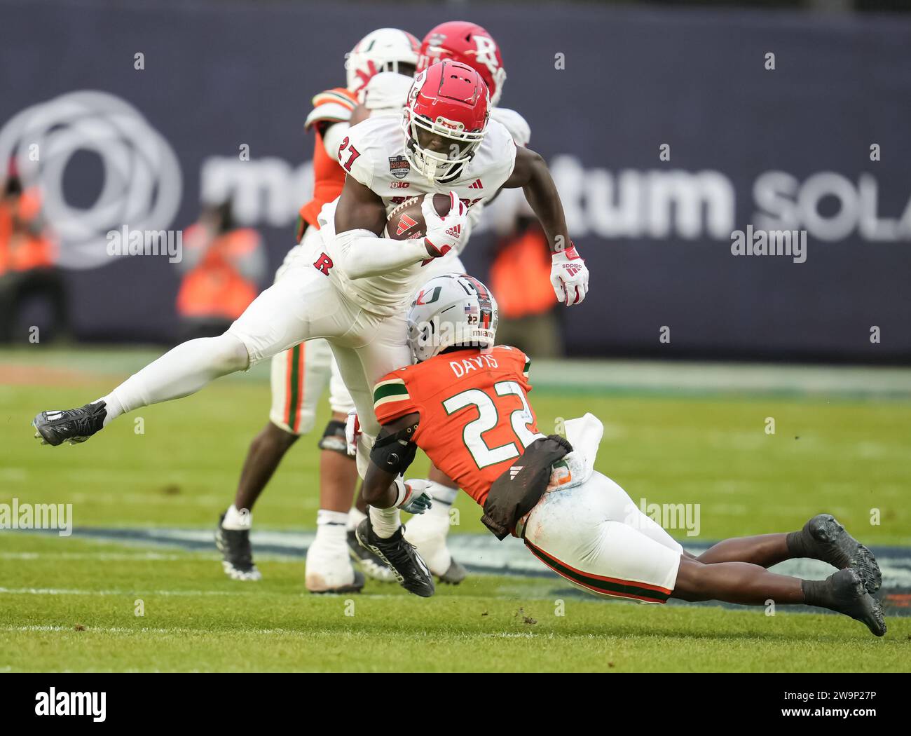 Bronx, United States. 28th Dec, 2023. Rutgers Scarlet Knights running ...