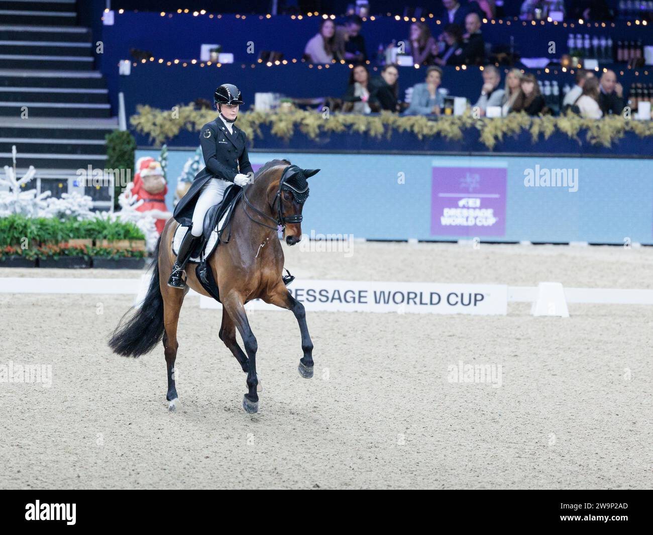 Bianca Nowag-Aulenbrock of Germany with Queolito during the FEI ...
