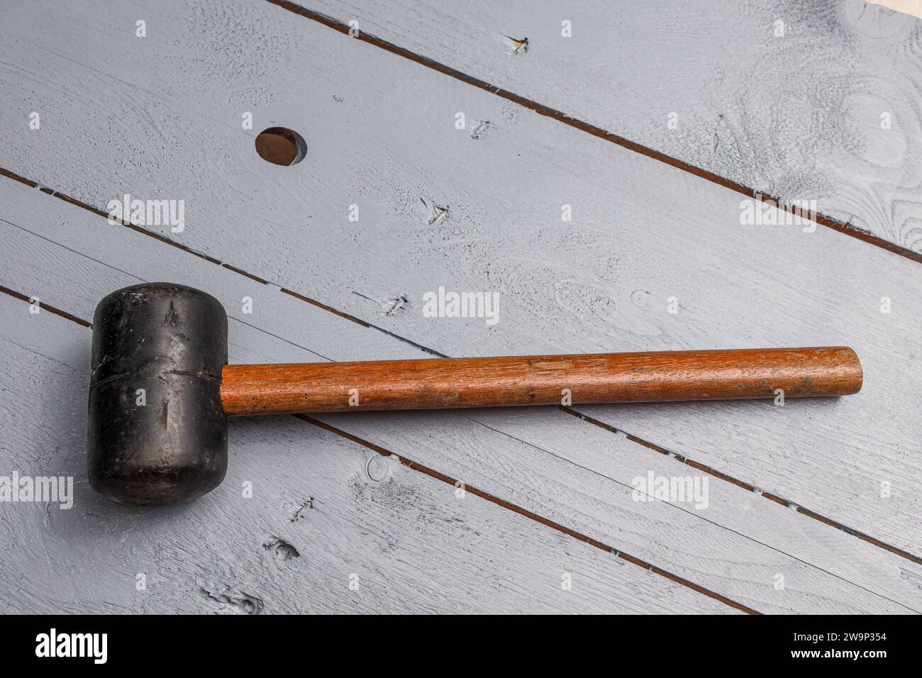 Gummihammer *** Rubber mallet Stock Photo - Alamy