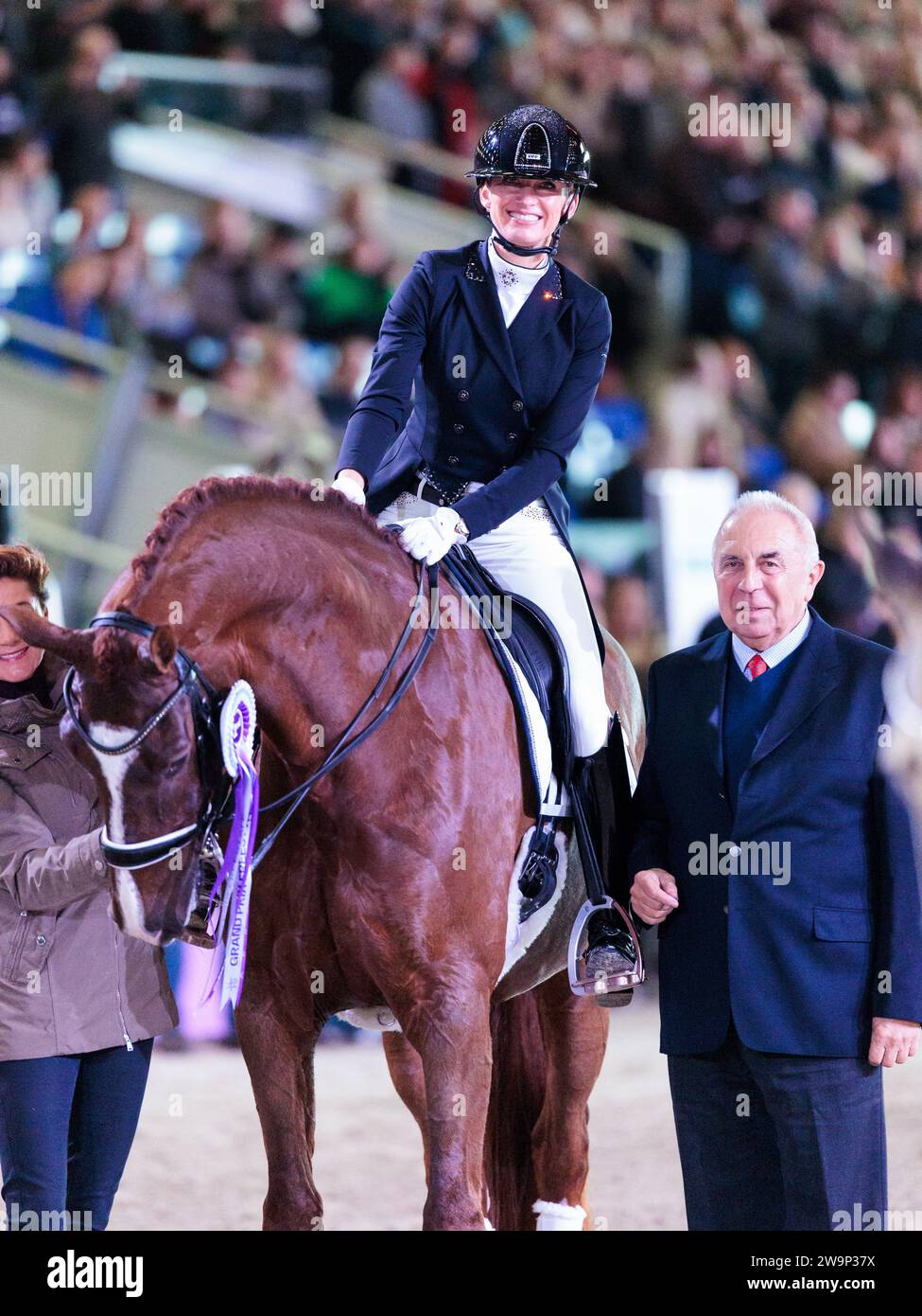 Flore de Winne of Belgium with Flynn FRH gets third place at the FEI ...