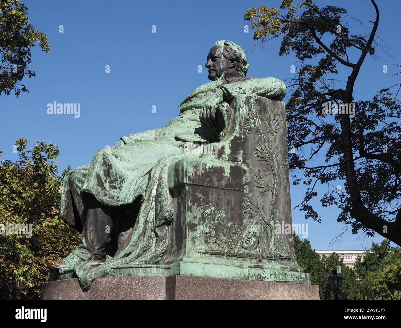 Goethedenkmal Translation Goethe Monument By Sculptor Edmund Hellmer ...