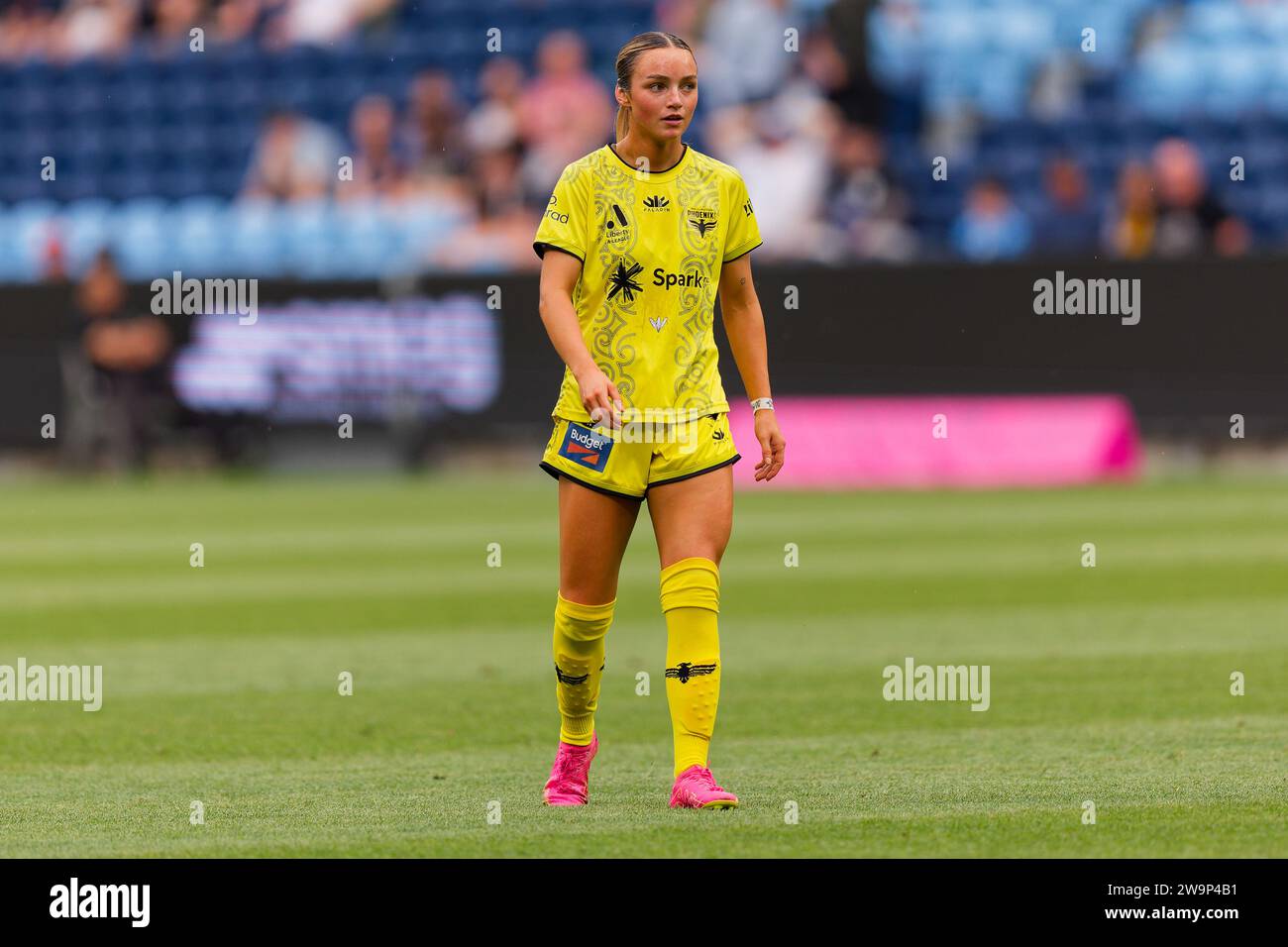 Sydney, Australia. 29th Dec, 2023. Macey Fraser of Wellington Phoenix ...