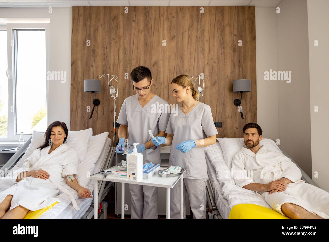 Nursing procedures hi-res stock photography and images - Alamy