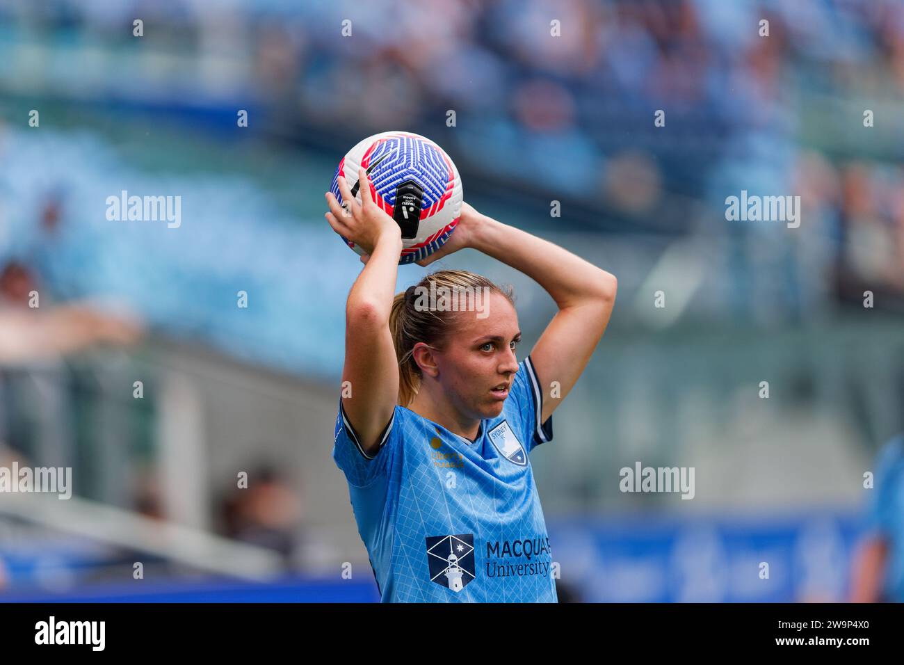 Sydney, Australia. 29th Dec, 2023. Mackenzie Hawkesby of Sydney FC ...