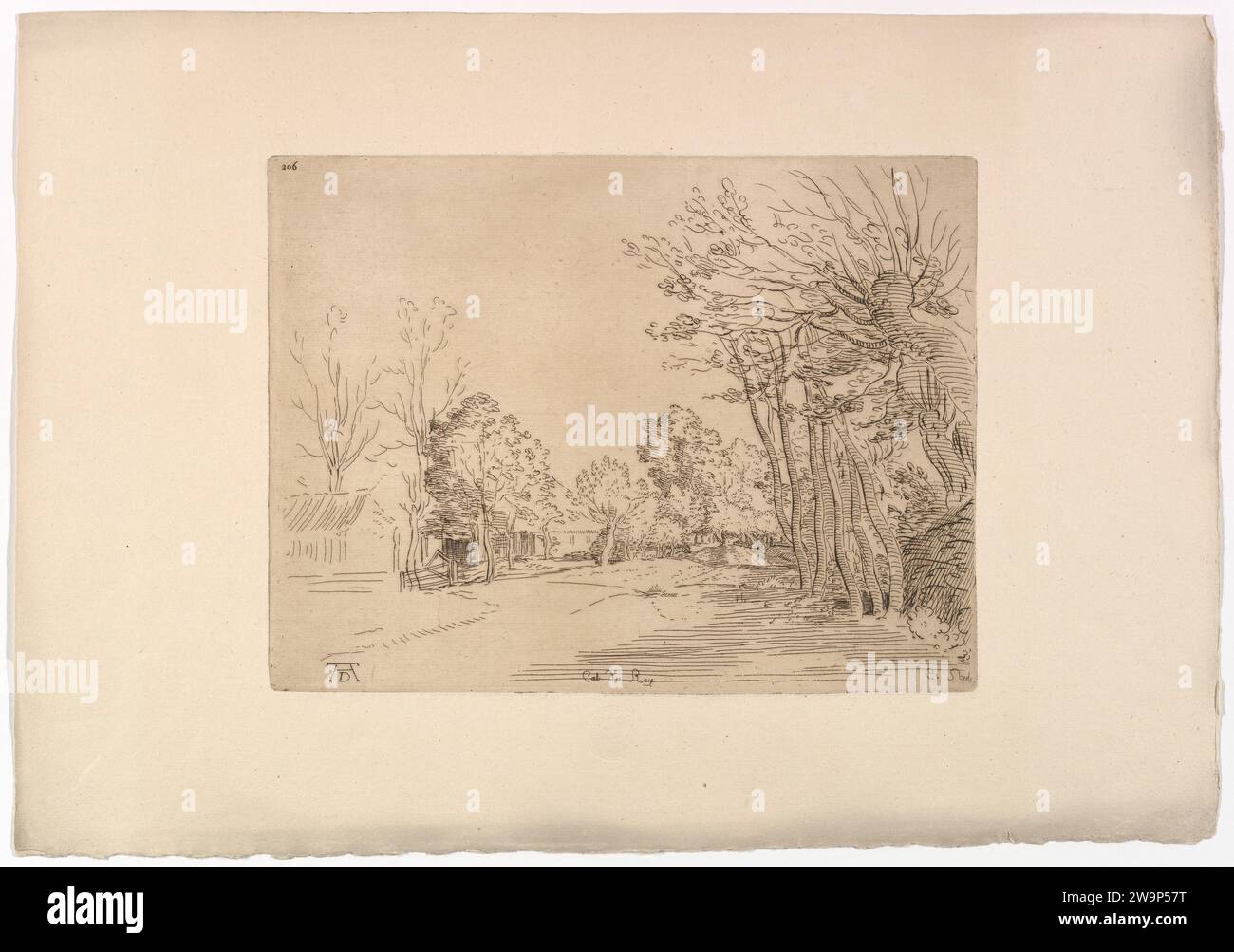 Landscape after Durer 1924 by Albrecht Durer Stock Photo - Alamy