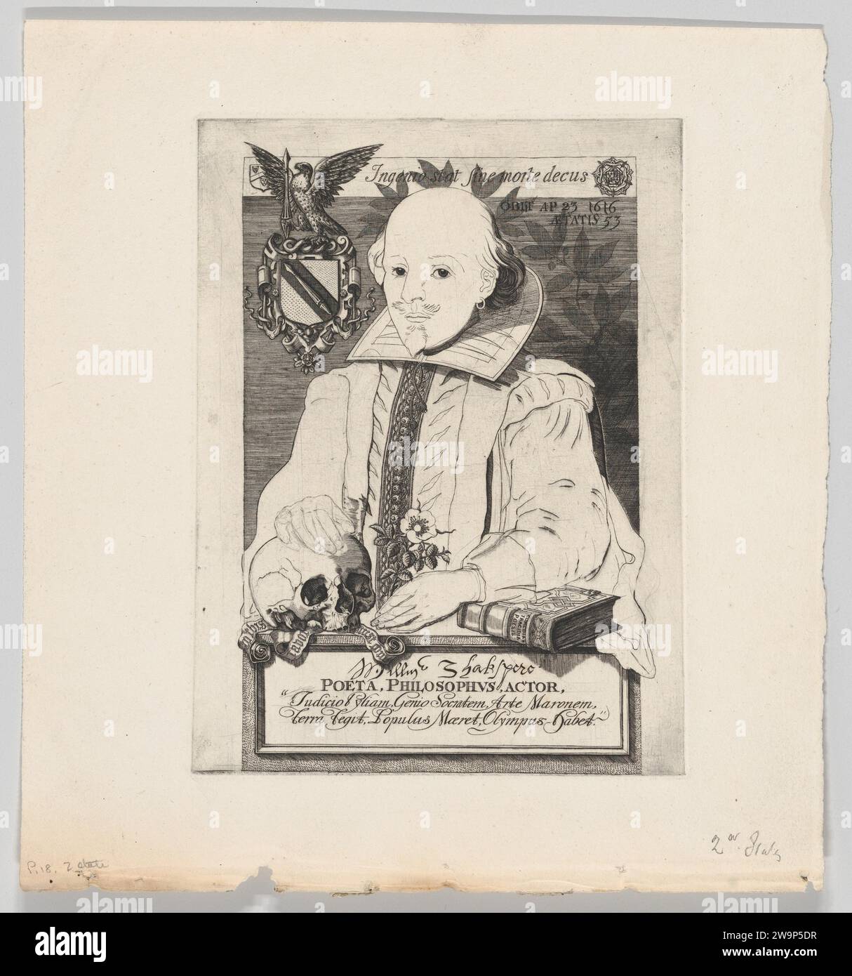 Shakespeare coat of arms hi-res stock photography and images - Alamy