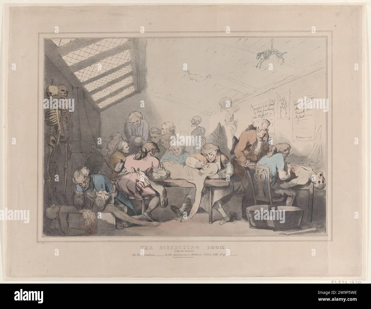 The Dissecting Room 1959 by T. C. Wilson Stock Photo - Alamy
