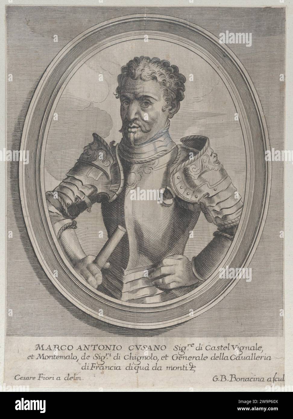 Portrait of Marc'Antonio Cusano 1951 by Cesare Fiori Stock Photo - Alamy