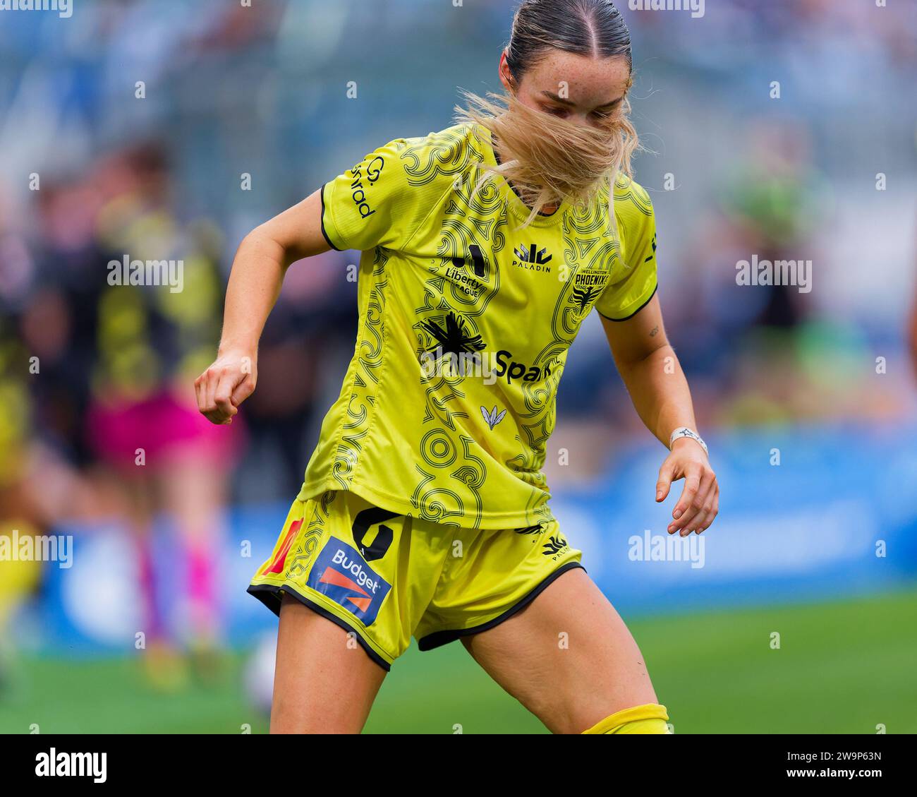 Sydney, Australia. 29th Dec, 2023. Macey Fraser of Wellington Phoenix ...