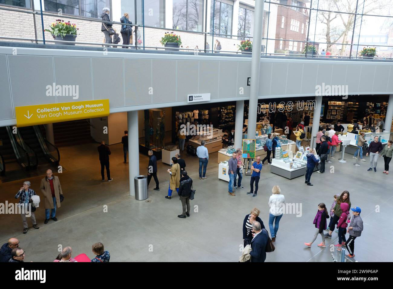 Amsterdam, The Netherlands - 5 April 2019: Vincent Van Gogh Museum ...
