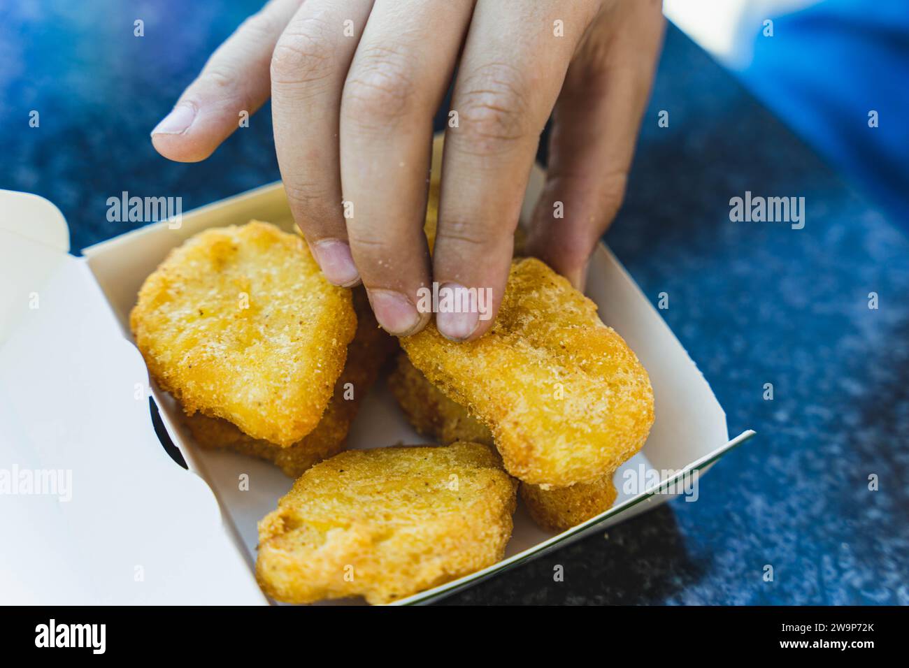 Chicken nuggets box hi-res stock photography and images - Alamy