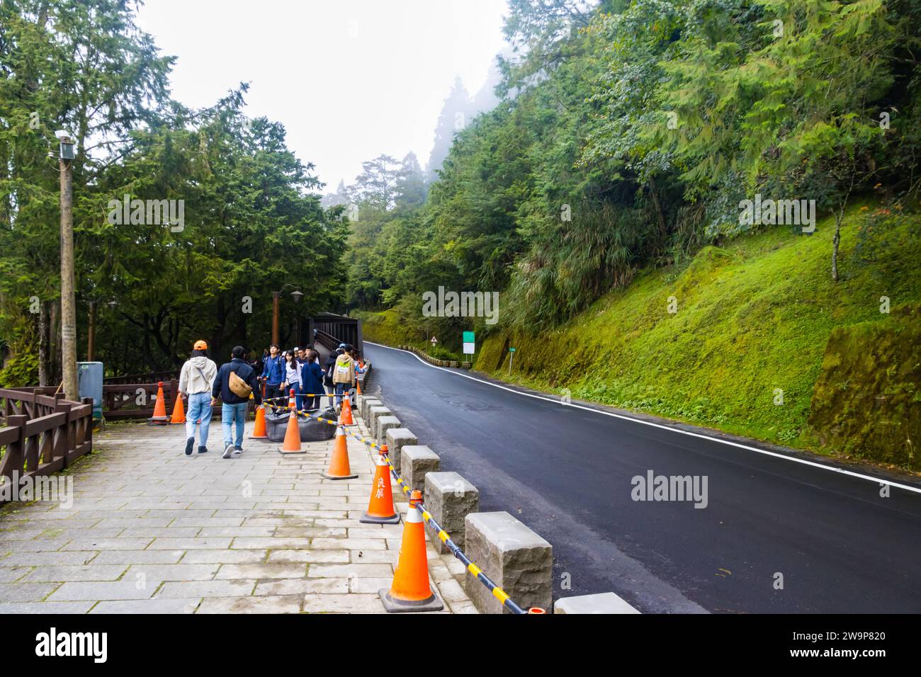 Alishan, Taiwan - October 08 2023 : Sights of Alishan National Forest ...