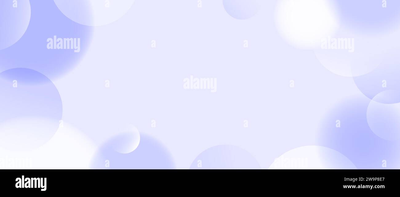 Soft blue sphere background. Abstract light floating bubble or ball ...