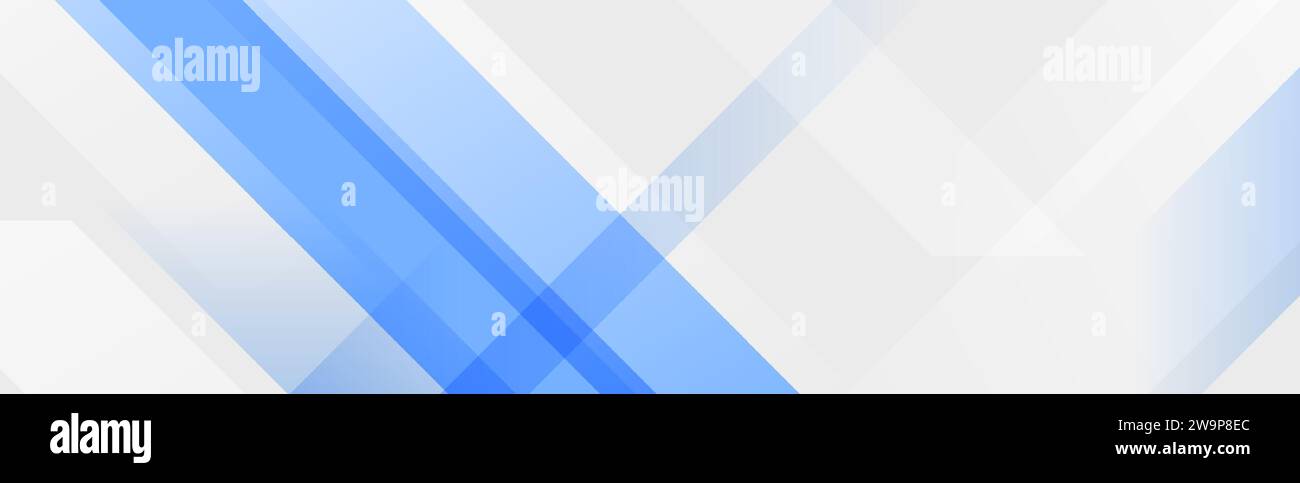 Blue and gray diagonal line footer design. Abstract horizontal sport ...