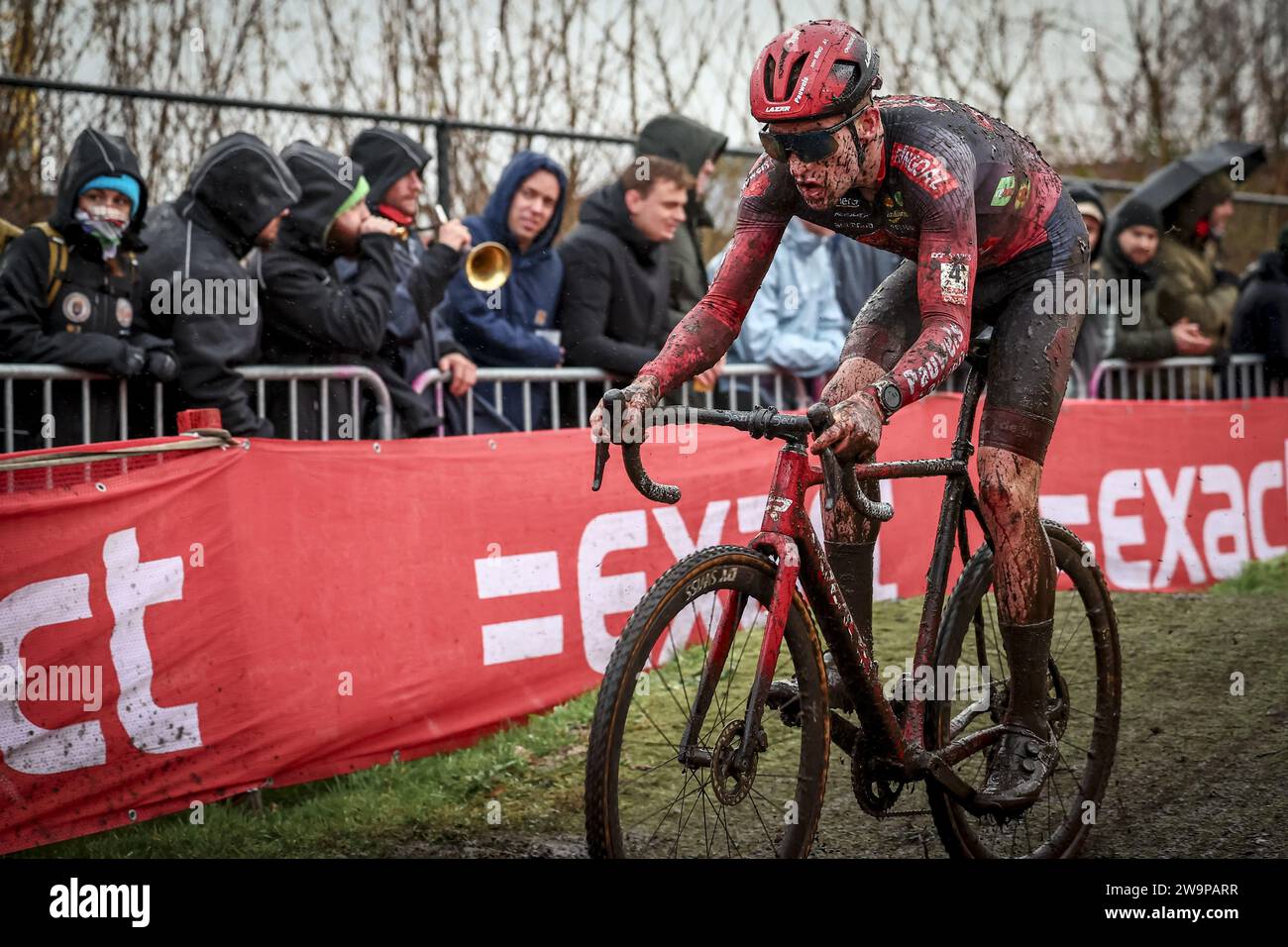 Loenhout, Belgium. 29th Dec, 2023. Dutch Ryan Kamp pictured in action ...