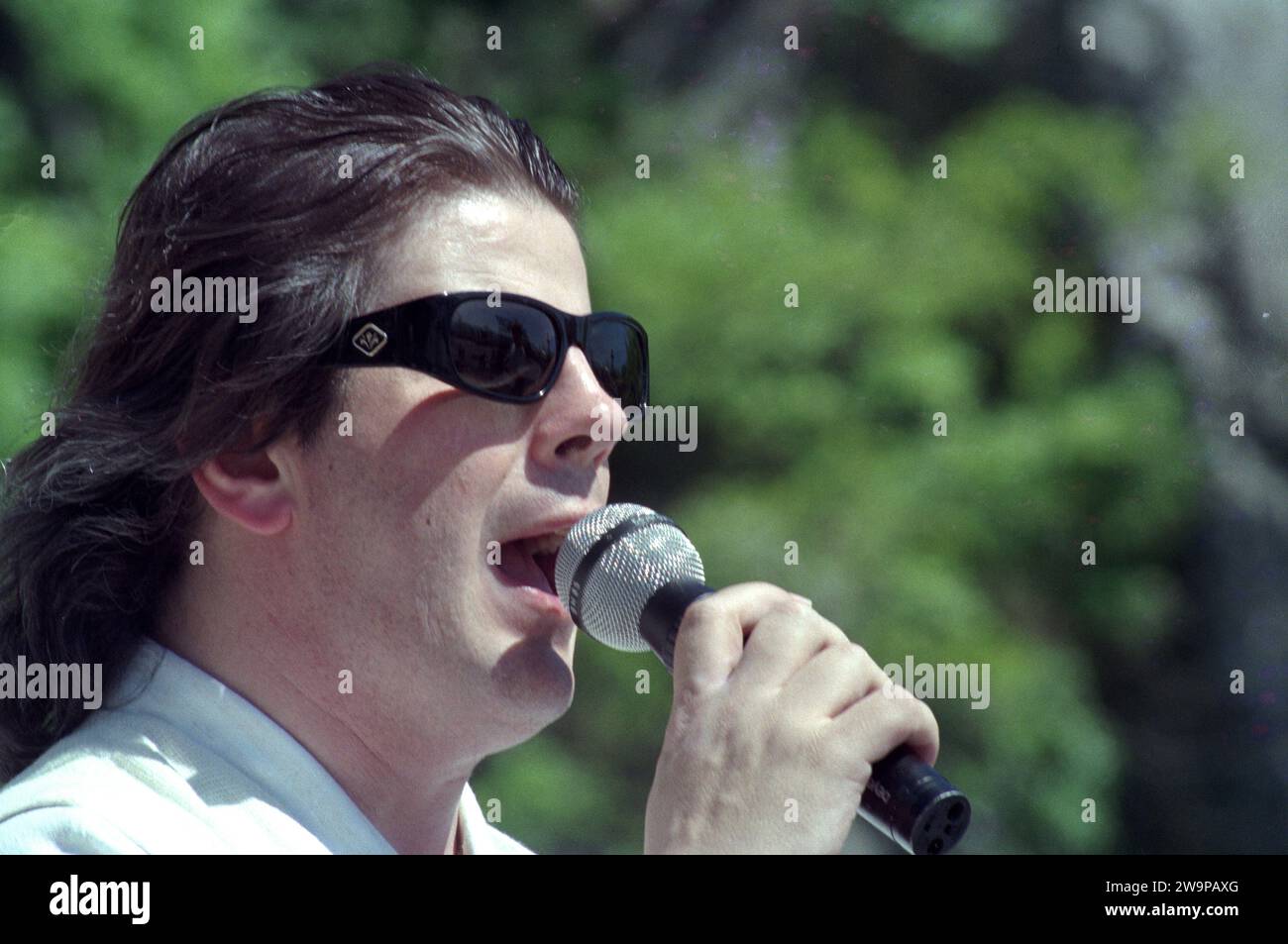 Repubblica di San Marino 1996-05-25: Aleandro Baldi,Italian singer ...