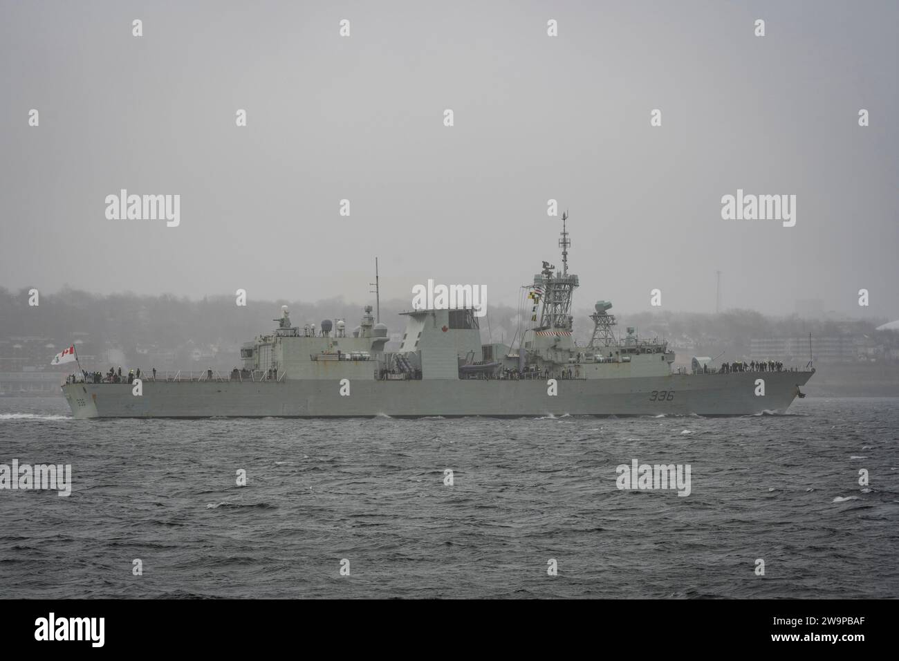 Royal Canadian Navy frigate HMCS Montreal departs for Operation ...