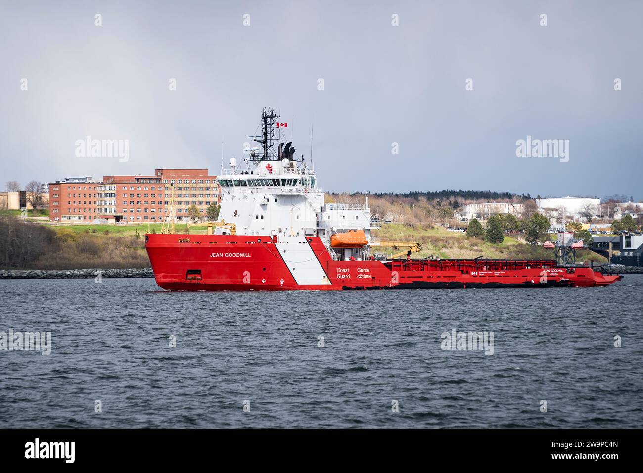 Canadian Coast Guard icebreaker CCGS Jean Goodwill returning to Halifax ...