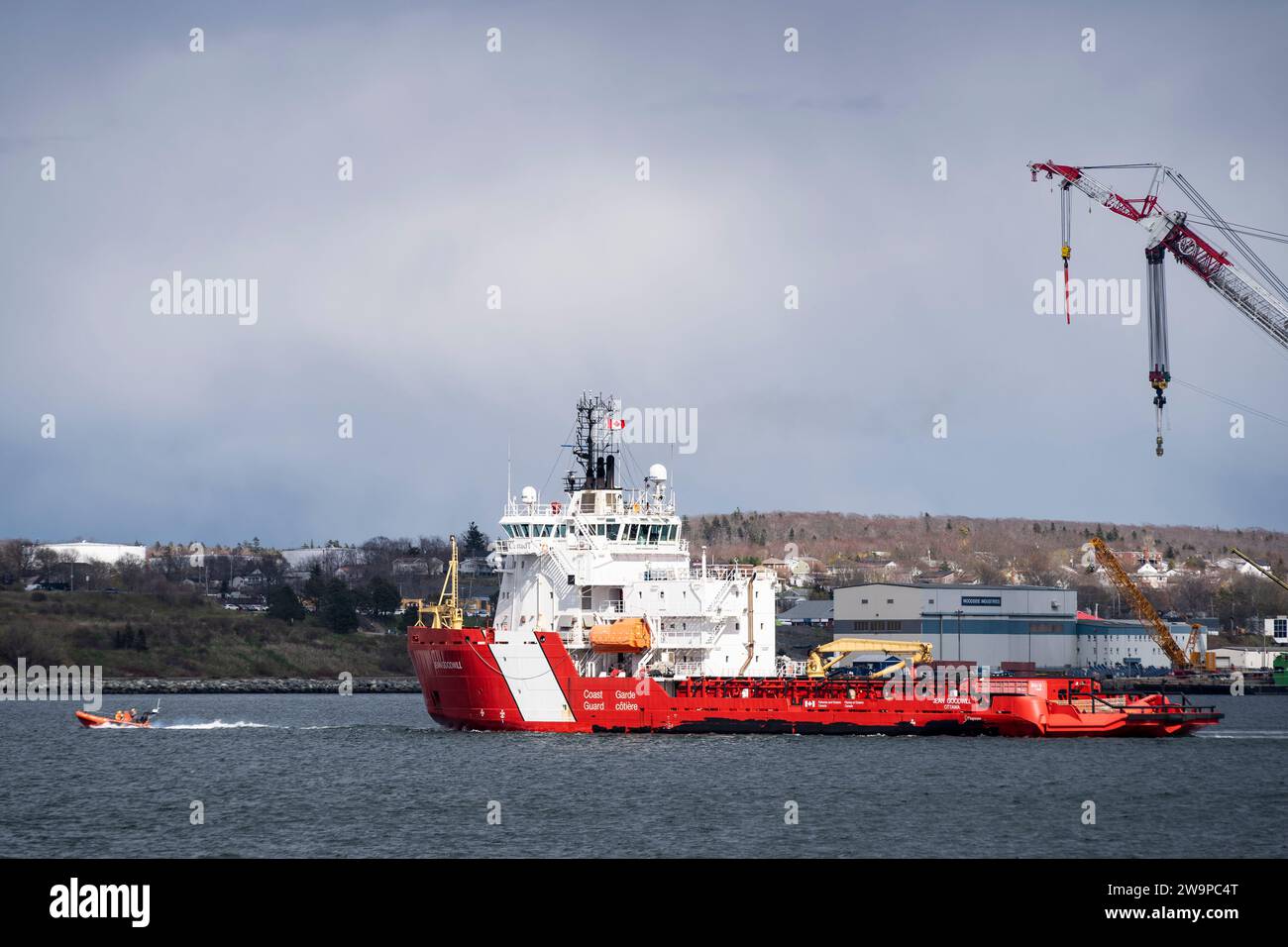 Canadian Coast Guard icebreaker CCGS Jean Goodwill returning to Halifax ...
