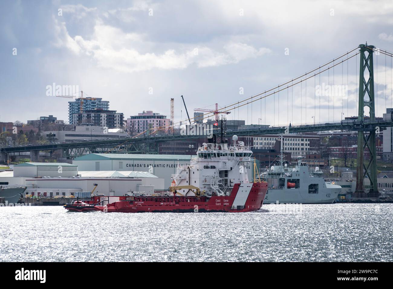 Canadian Coast Guard icebreaker CCGS Jean Goodwill returning to Halifax ...