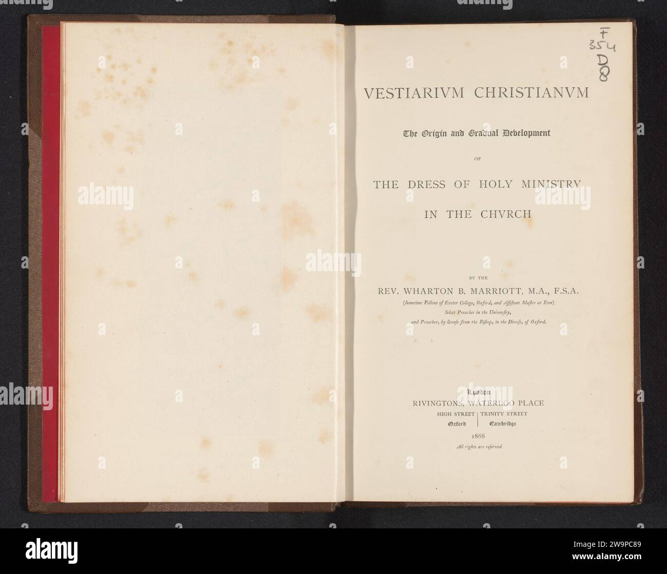 Vestiarium christianum the origin and gradual development of the dress ...