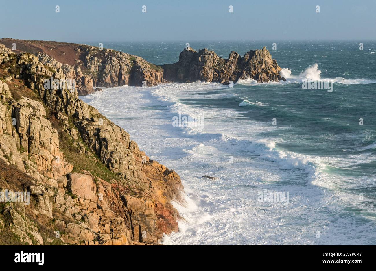 Logan rock cornwall hi-res stock photography and images - Alamy
