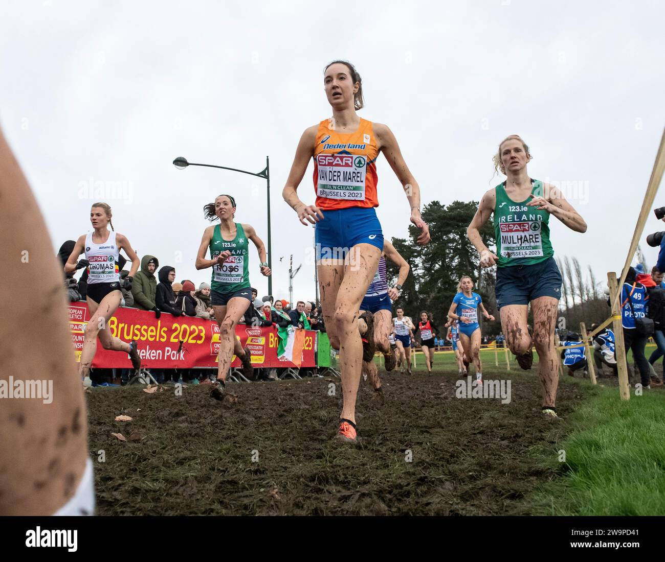 Fionnuala Ross and Mary Mulhare of Ireland competing in the senior ...