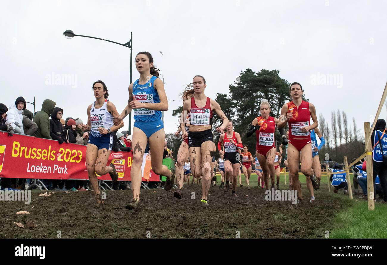 Rebecca Lonedo, Juliane Hvid and Irene Sánchez-Escribano competing in ...
