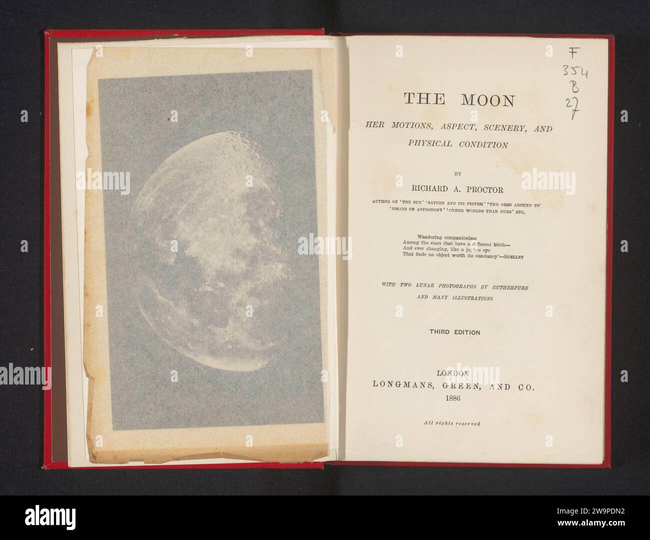 The moon, her motions, aspect, scenery, and physical condition, Richard ...