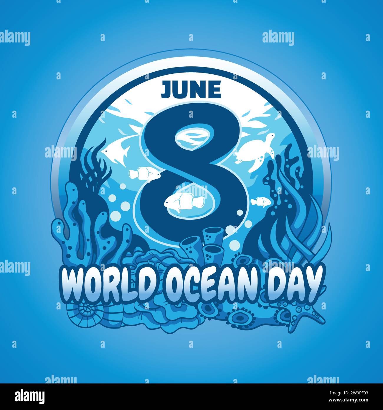 June reef Stock Vector Images - Alamy