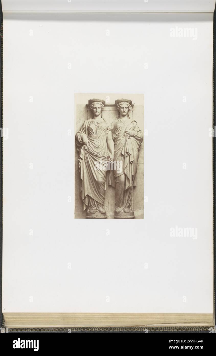 GIPS models for Cararians on the Palais du Louvre by Pierre Charles ...