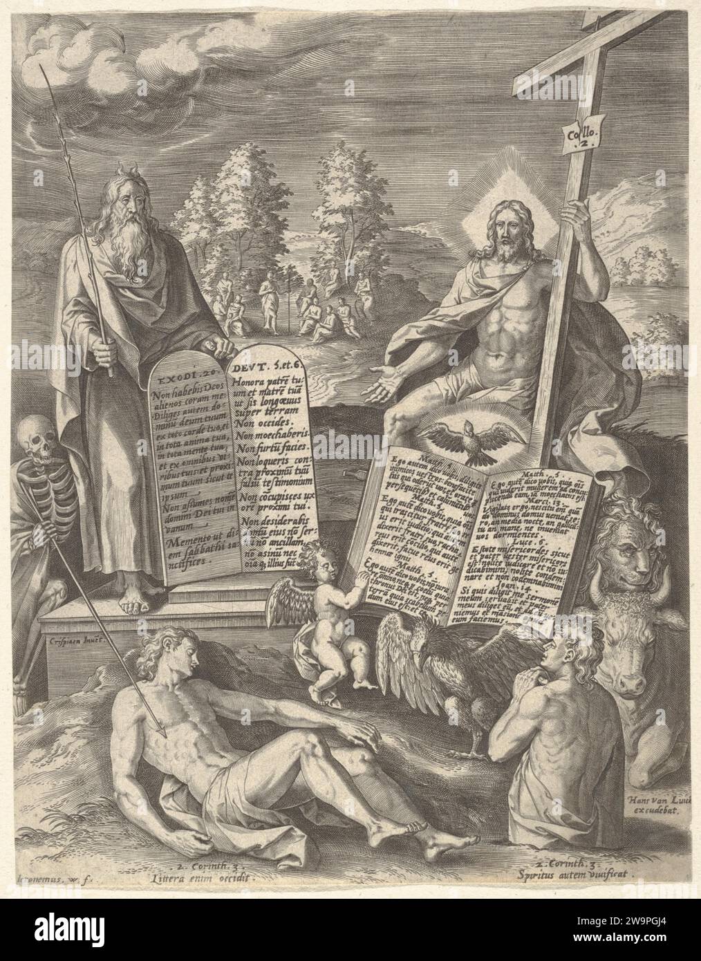 Allegory of the Salvation of Mankind from "Allegory of the Resurrection ...