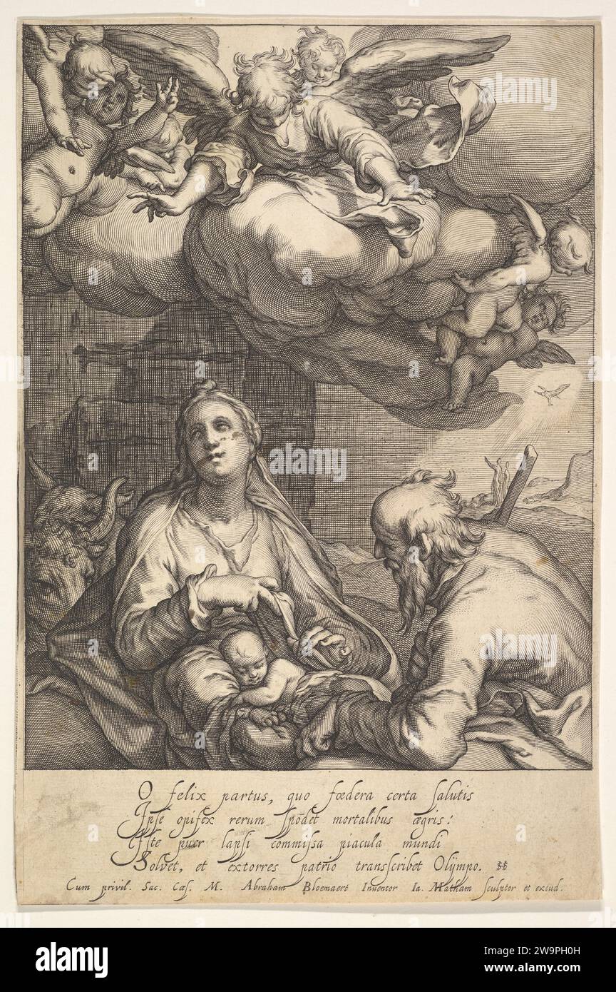 The Nativity 2012 by Jacob Matham Stock Photo - Alamy