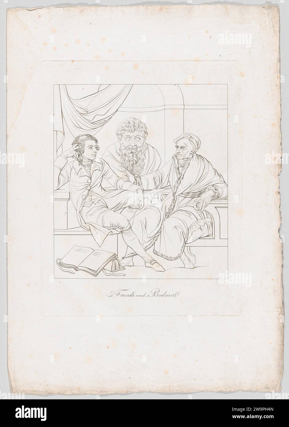 Fuseli bodmer conversation hi-res stock photography and images - Alamy