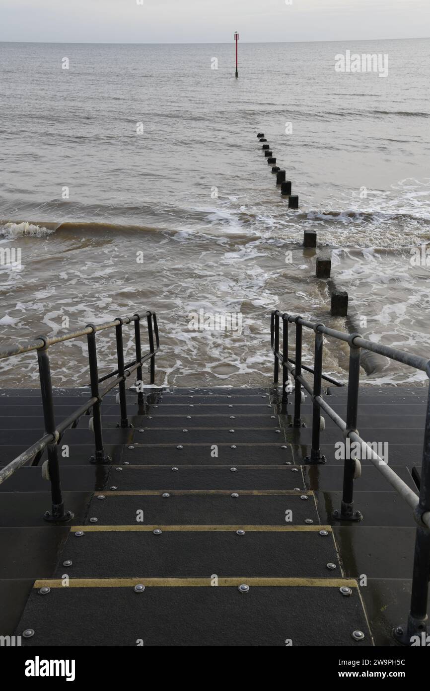 Steps to the sea Stock Photo - Alamy