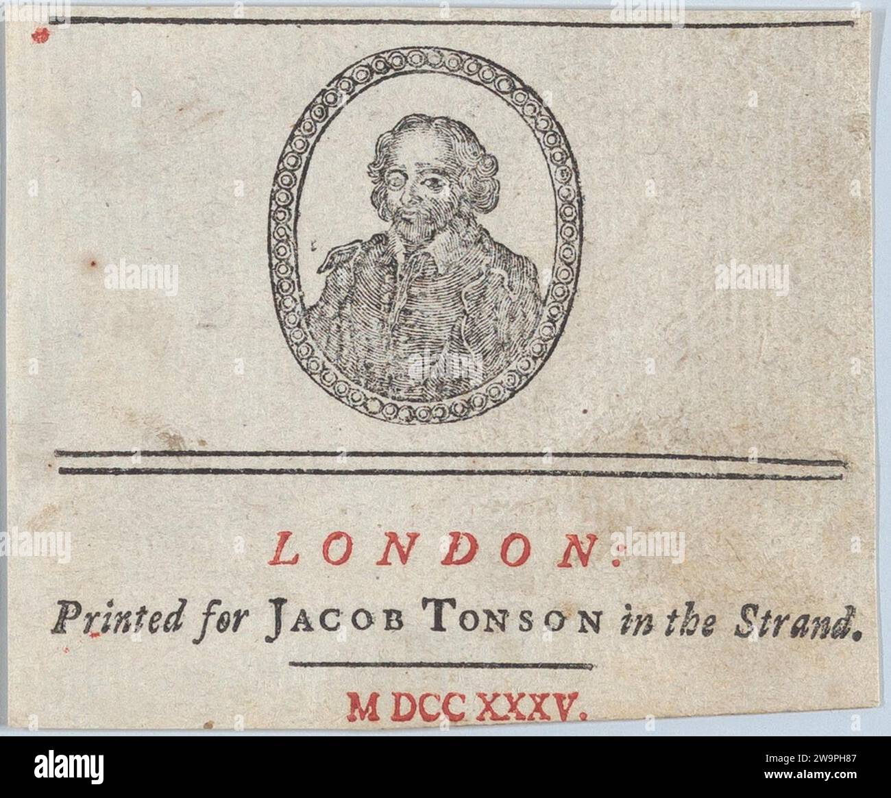 Shakespeares head emblem hi-res stock photography and images - Alamy