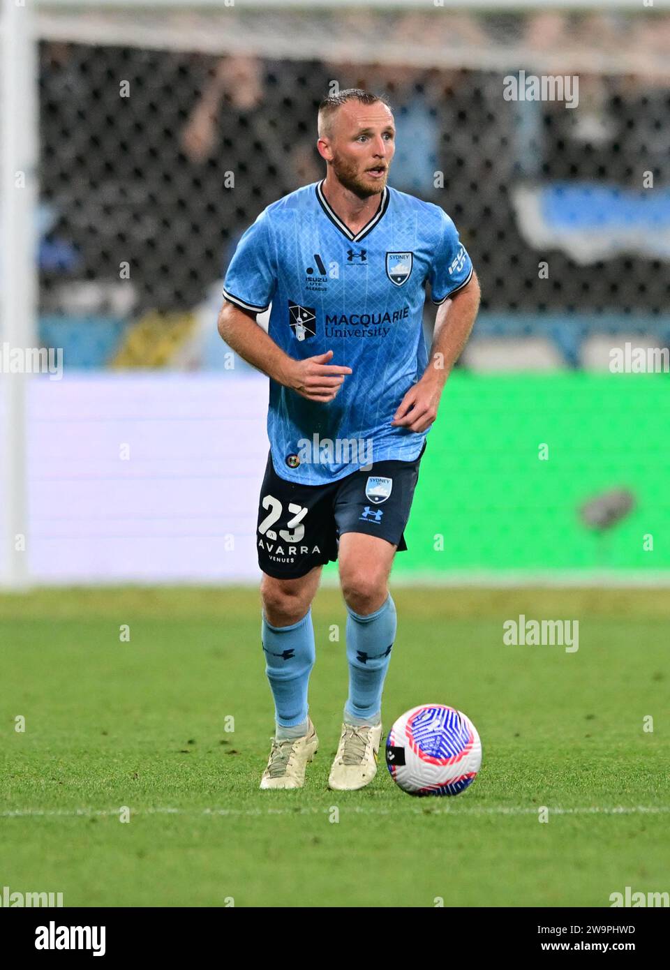 Sydney, Australia. 29th Dec, 2023. Rhyan Bert Grant of the Sydney FC ...