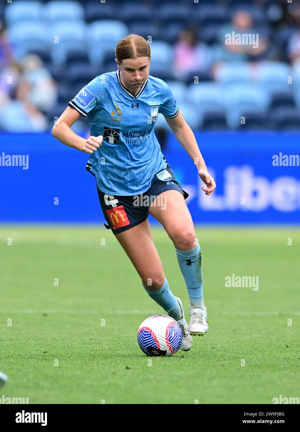 Sydney, Australia. 29th Dec, 2023. Tori Mary Tumeth of the Sydney FC ...