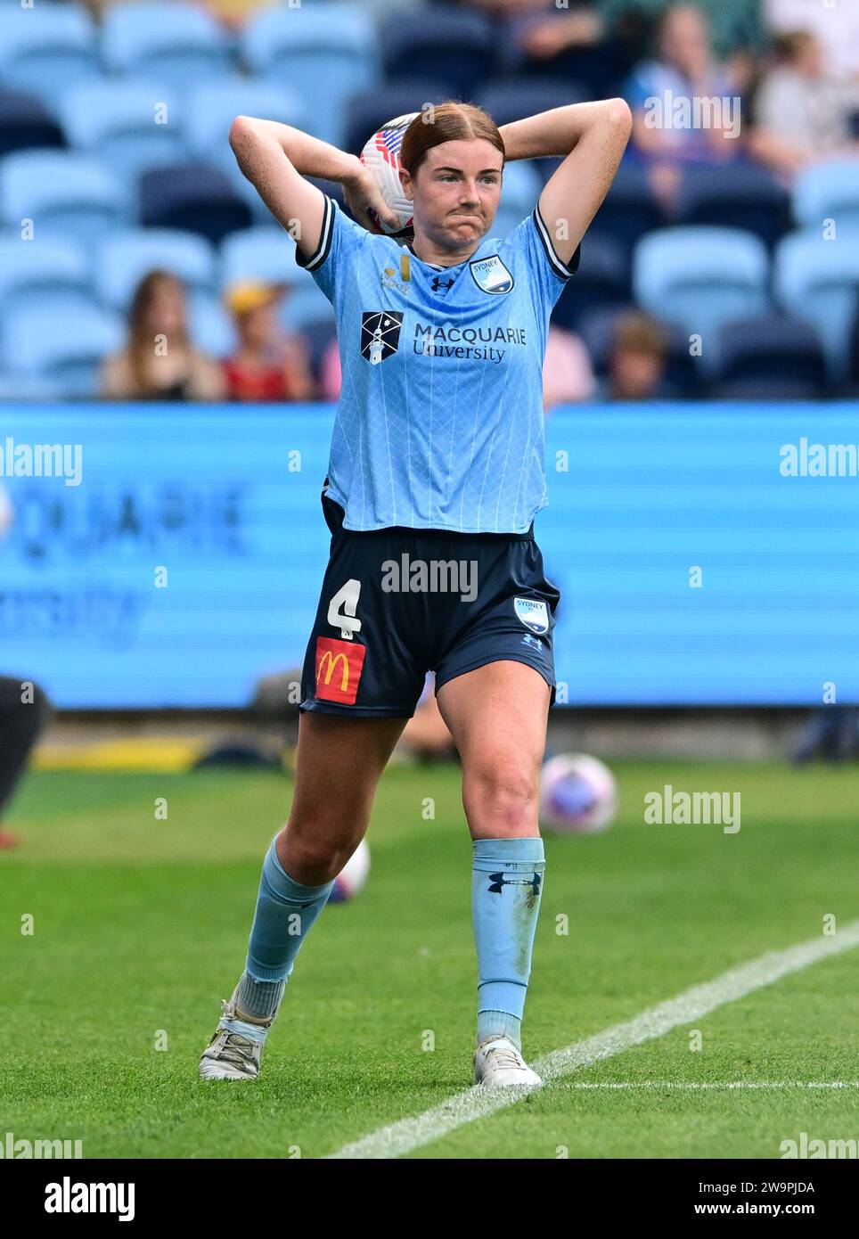 Sydney, Australia. 29th Dec, 2023. Tori Mary Tumeth of the Sydney FC ...