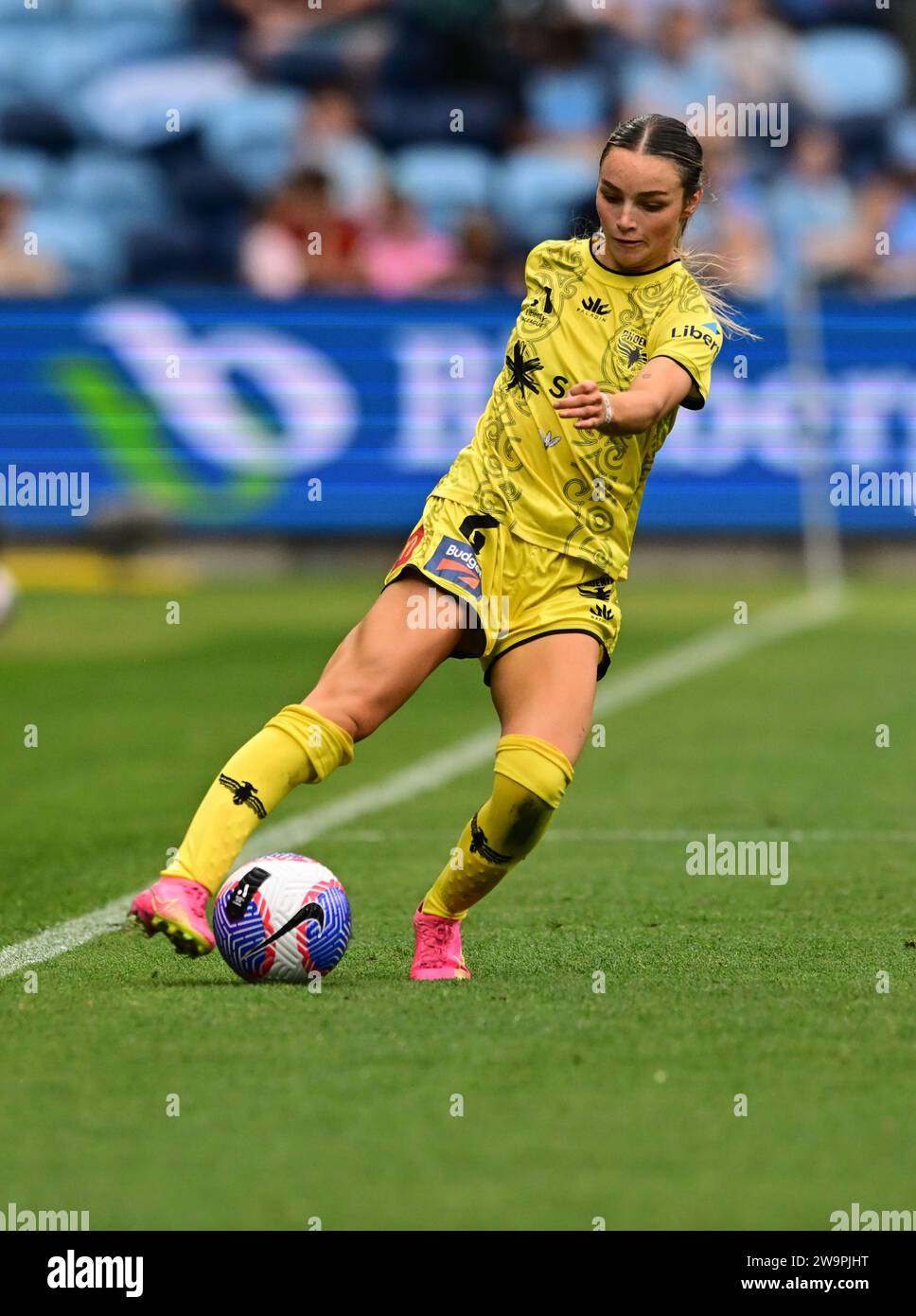 Sydney, Australia. 29th Dec, 2023. Macey Leigh Fraser of the Wellington ...