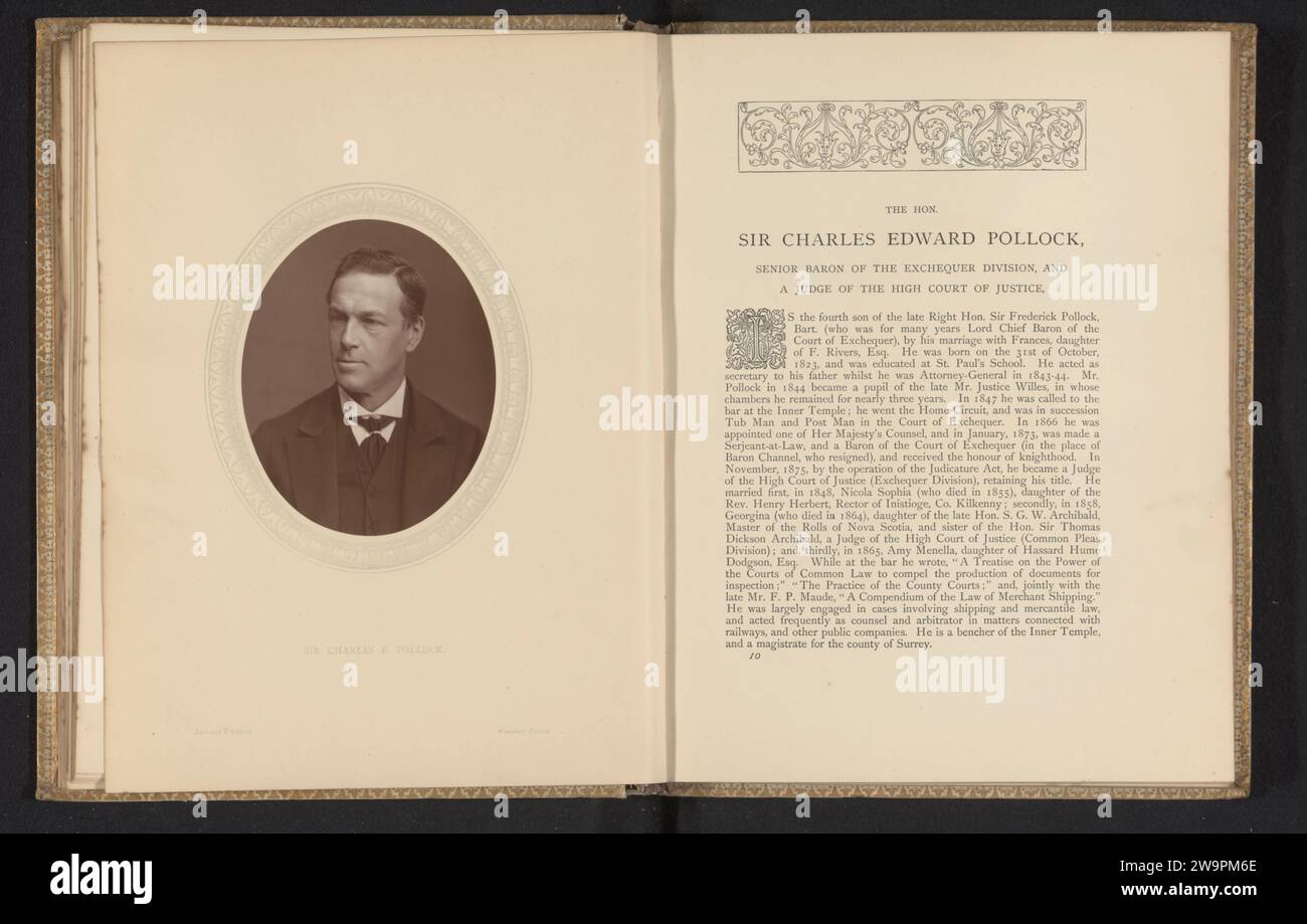 Sir Charles E. Pollock, Lock & Whitfield, c. 1876 - in or before 1881 ...